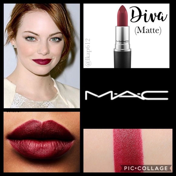 MAC Cosmetics | Makeup | Mac Matte Lipstick Diva | Poshmark